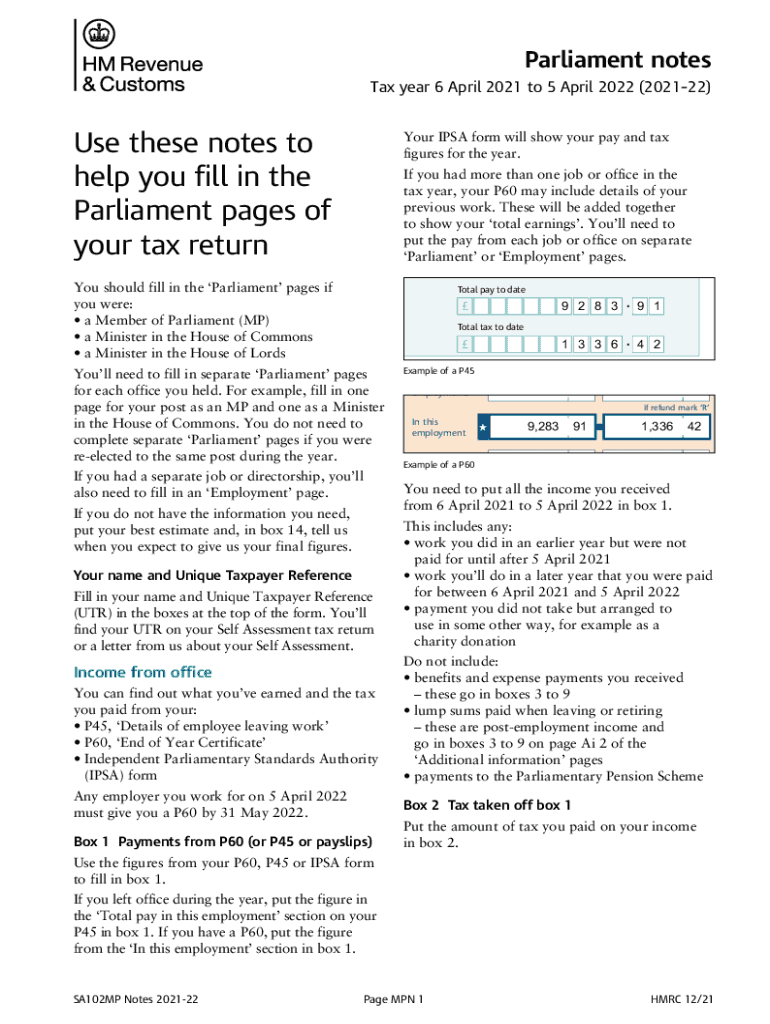 Fillable Online What Is a P45 Form in the UK and Why Does It Matter ...