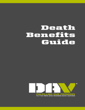 Fillable Online Death Benefits Guide Fax Email Print - pdfFiller