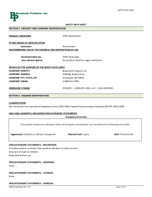 Fillable Online sds-baby-wipes-free-and-clear-en- ... Fax Email Print ...