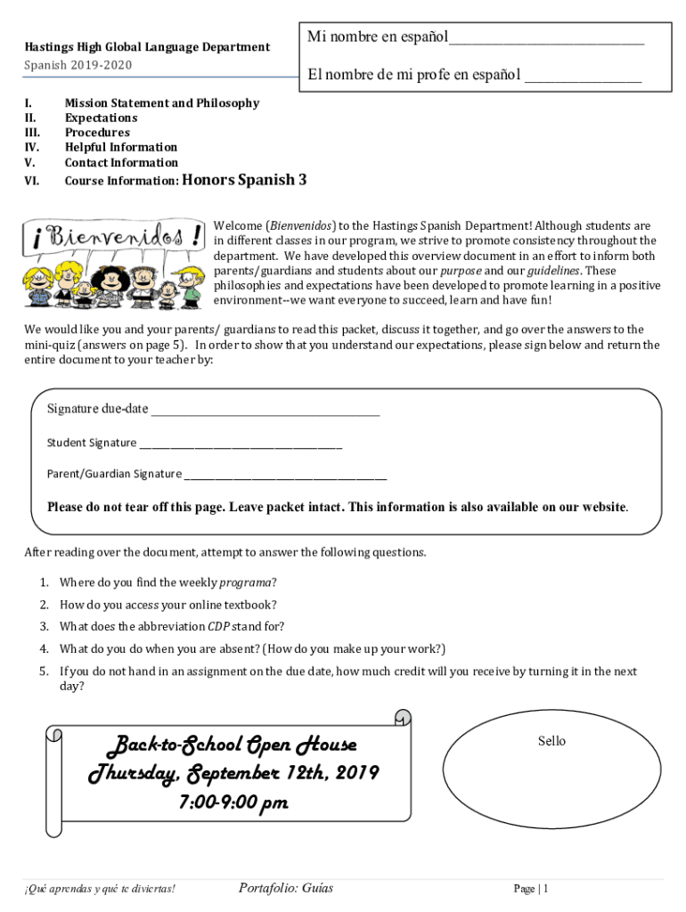 Fillable Online World Languages Mission and Philosophy Statement Fax Email Print - pdfFiller