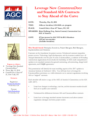 Fillable Online Leverage New ConsensusDocs Fax Email Print - pdfFiller