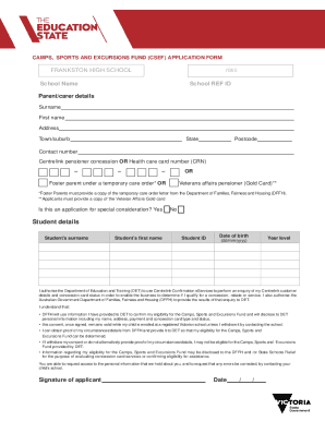 Fillable Online csef-application-form Fax Email Print - pdfFiller