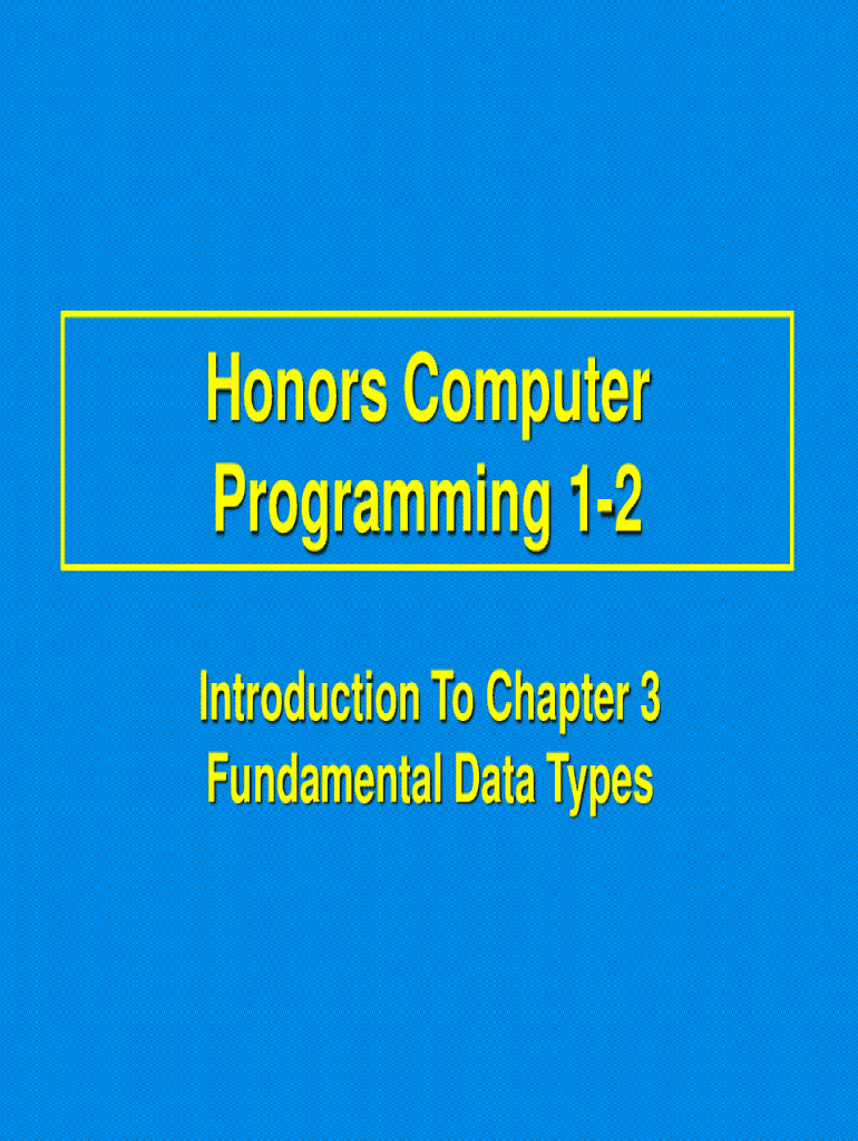 Fillable Online Data Types In C Integer Floating Point And Void