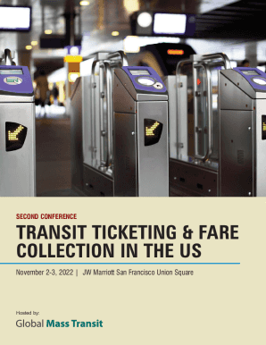 Fillable Online Transit Ticketing and Fare Collection in the US Fax ...