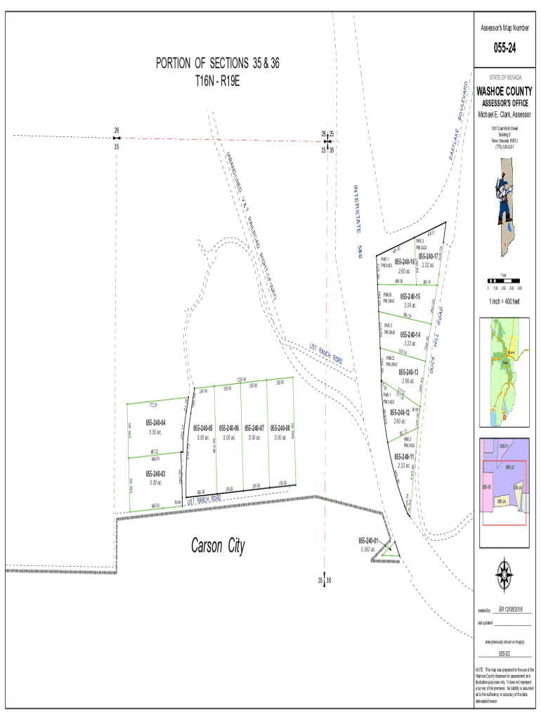 Fillable Online Assessor Map Secured Property Look Up Fax Email Print ...