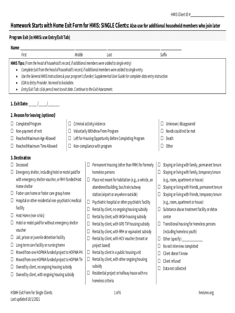 Fillable Online HMIS Client Data Privacy Guide Fax Email Print - pdfFiller
