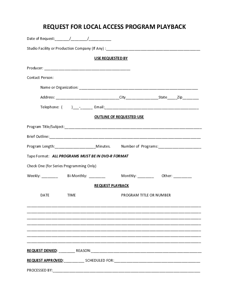 Fillable Online local access program app Fax Email Print - pdfFiller