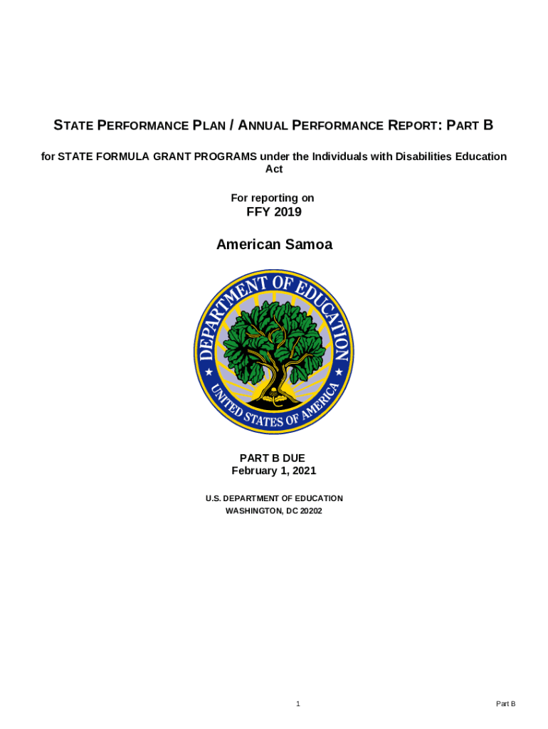 Comment Request; IDEA Part B State Perance Plan ... Doc Template ...