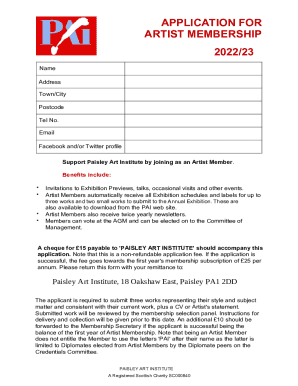 Fillable Online Art This Way - Artist Open Call Request for... Fax ...