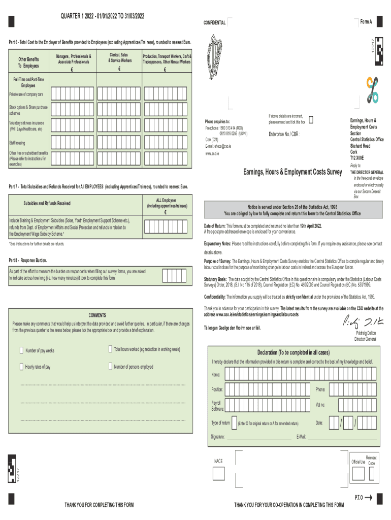Fillable Online EHECS Base Form A Q1 2022 and overlay Fax Email Print ...