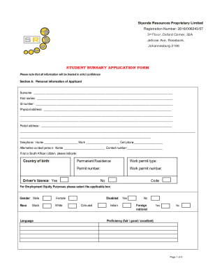 Fillable Online Work permit number: Driver's licence: Yes No Co Fax ...