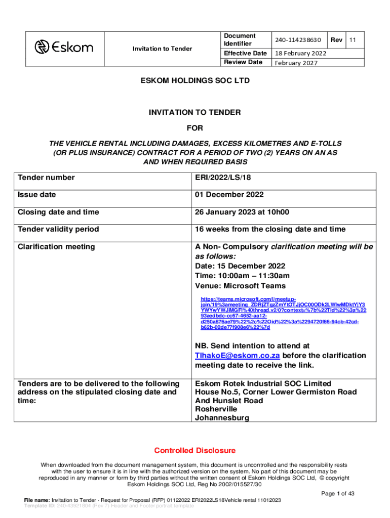 Fillable Online Getting real value from the audit tender process Fax ...