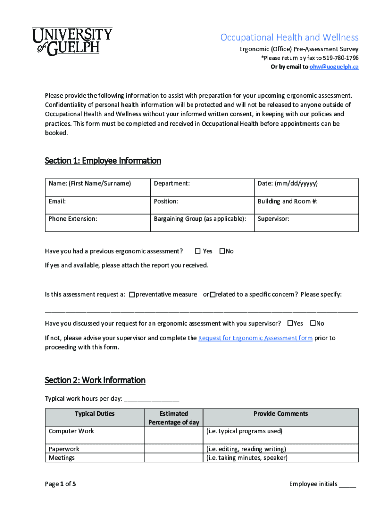 Fillable Online OHW Forms and DocumentsHuman Resources Fax Email Print ...