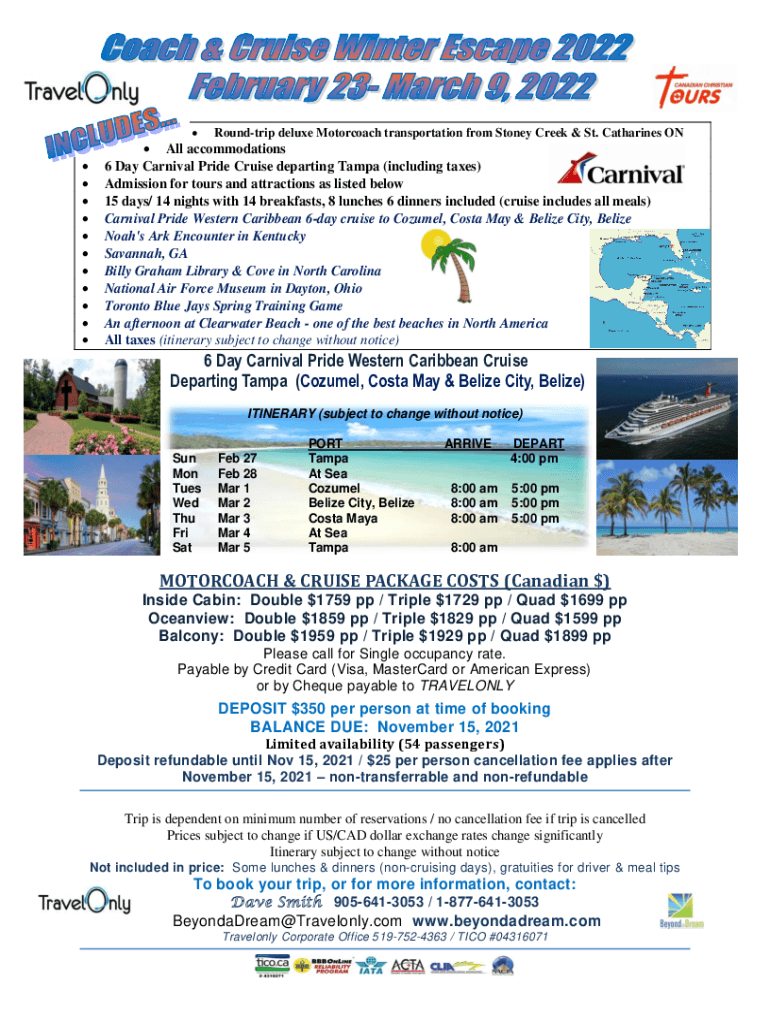 Fillable Online Coach USA Van Galder Bus Services Fax Email Print ...