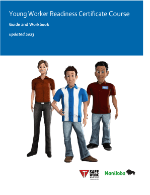 Fillable Online Young Worker Readiness Certificate Course - NET Fax ...