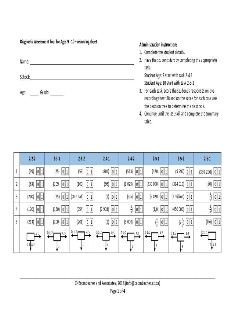 Fillable Online 10 recording sheet Fax Email Print - pdfFiller