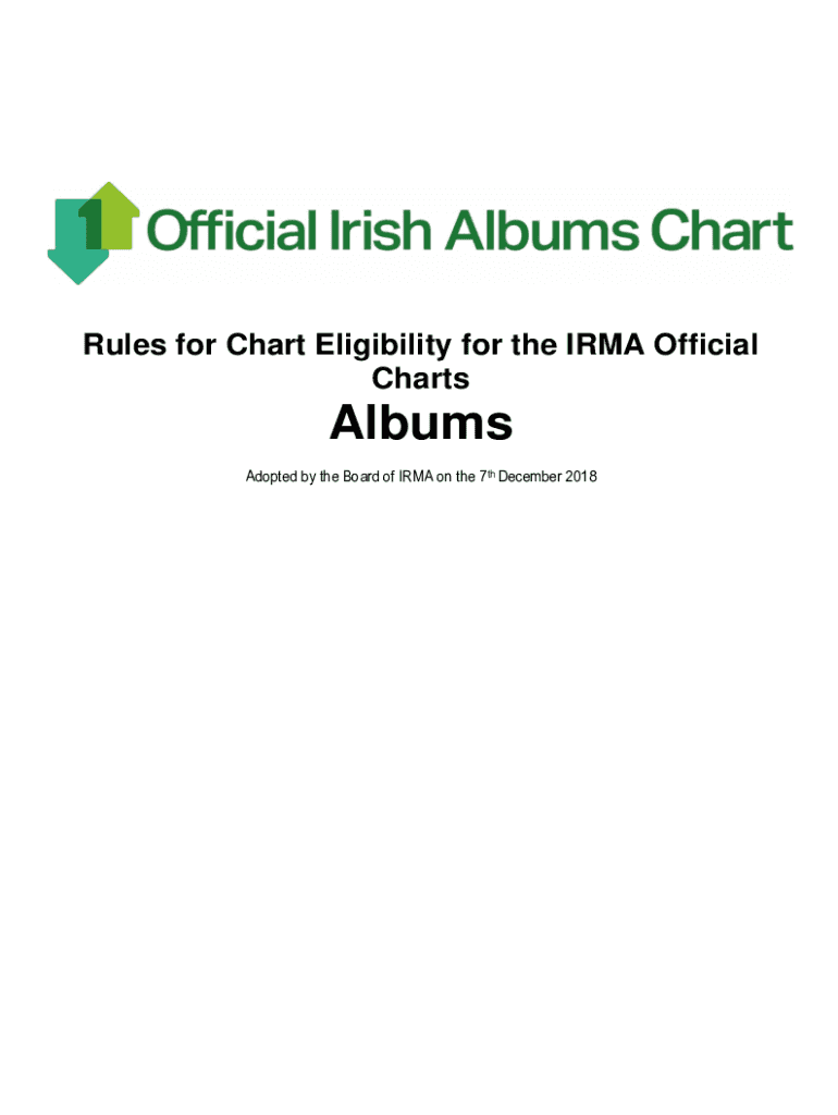 Fillable Online The Official Irish Charts Undergo Revamp - Video ...
