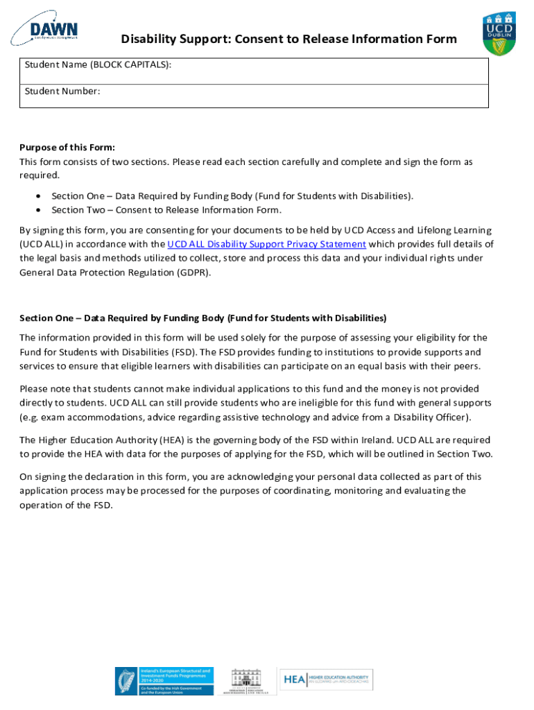Fillable Online Consent to Release Information Form Fax Email Print ...