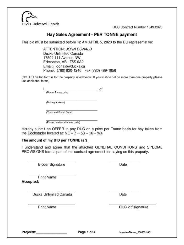 Fillable Online DUC Contract Number 1349 Fax Email Print - pdfFiller