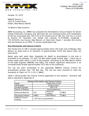Fillable Online new mexico oil conservation division Fax Email Print ...