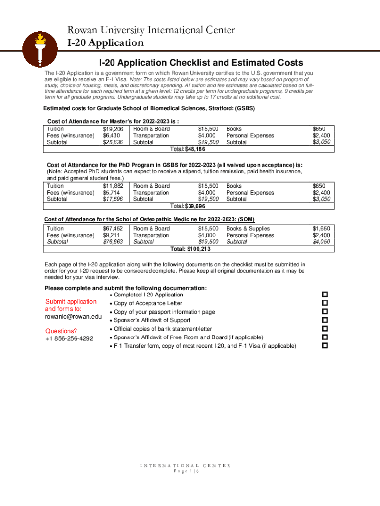 Fillable Online What is the i-20 Form? Role in US Student Visa, ... Fax ...