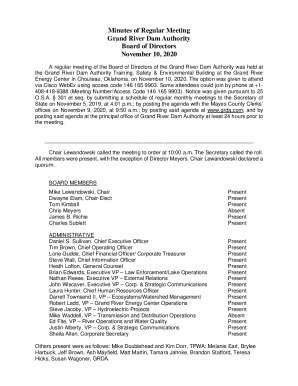 Fillable Online the Grand River Dam Authority Training, Safety & Environmental Building at the ...