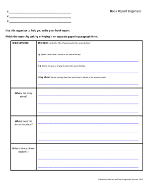 Fillable Online Book Review - Doodle Book Report - Use with any book ...