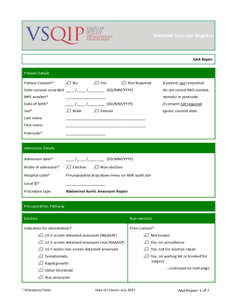 Fillable Online The effect of using NHS number as the unique identifier ...