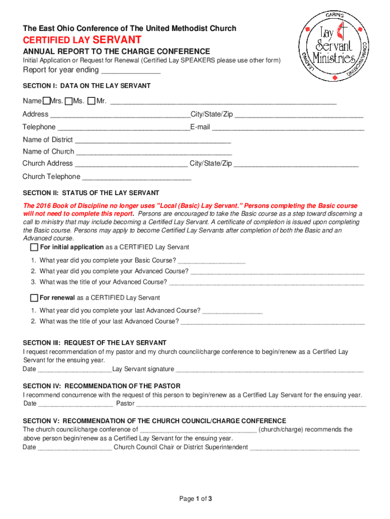 Fillable Online Initial Application or Request for Renewal (Certified ...