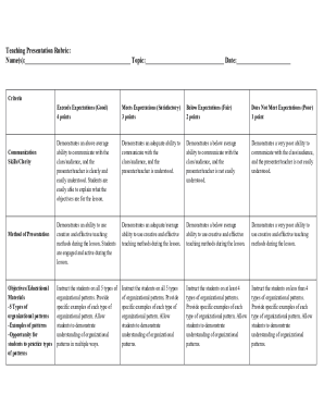 Fillable Online What Are the Five Organizational Patterns for Public ...