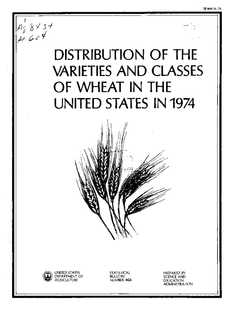 Fillable Online Distribution of the Varieties and Classes of Wheat in ...