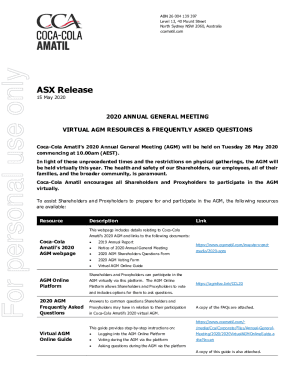 Fillable Online Scheme Booklet registered with ASIC - Coca-Cola Amatil ...