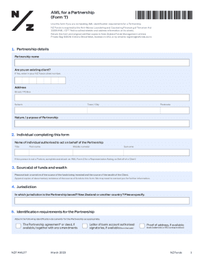 Fillable Online AML Form for a Company (Form 4) Fax Email Print - pdfFiller