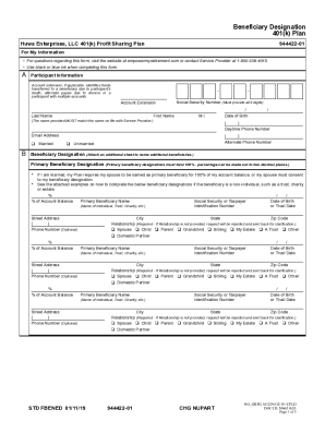 Fillable Online Beneficiary-Designation-Form.pdf Fax Email Print ...