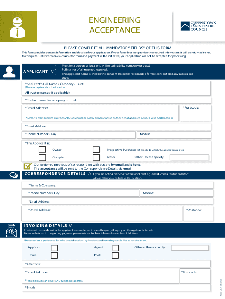 Fillable Online Professional Engineer Application Fax Email Print ...