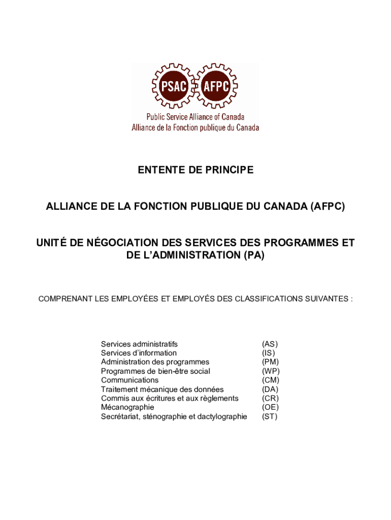 Remplissable En Ligne Les membres de l'AFPC ratifient les nouvelles ...