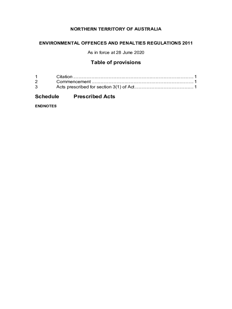 Fillable Online faolex fao Environment Protection (Alligator Rivers Region) Act 1978 Fax Email ...
