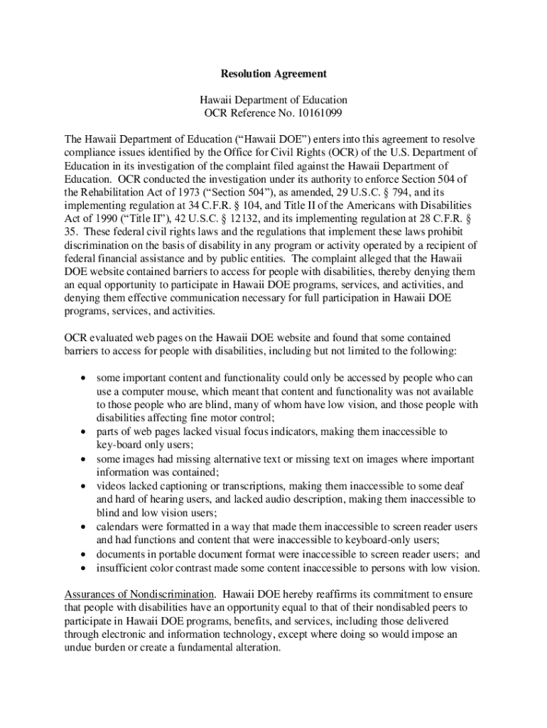 Fillable Online www2 ed Hawaii Department of Education (PDF ...