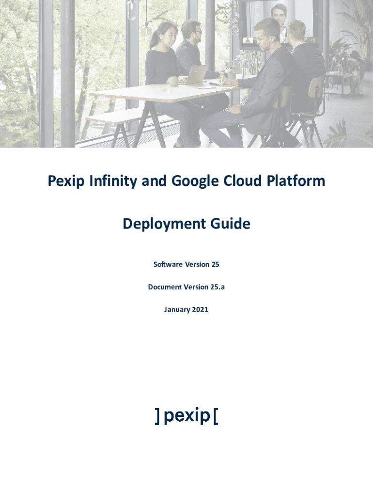 Fillable Online Deploying Pexip Infinity on Google Cloud Platform (GCP ...