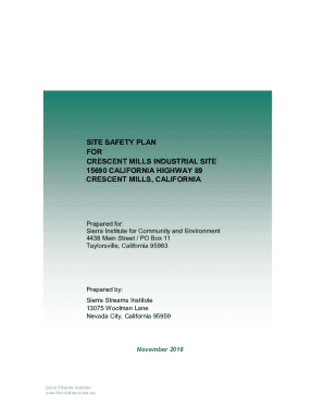 Fillable Online Soil Management Plan for Crescent Mills Industrial Site ...