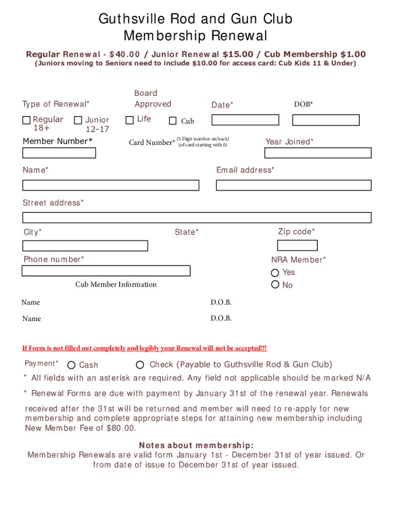 Fillable Online Gem City Gun Club Inc: Membership Application. Fax ...