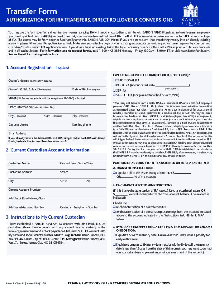 Fillable Online Direct Rollover Transfer Request Form Fax Email Print