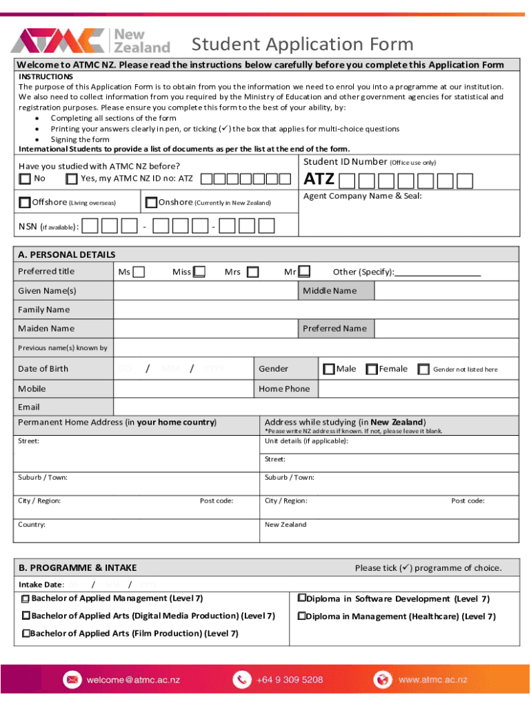 Fillable Online Fillable Online Forms and Downloads - ATMC New Zealand ...