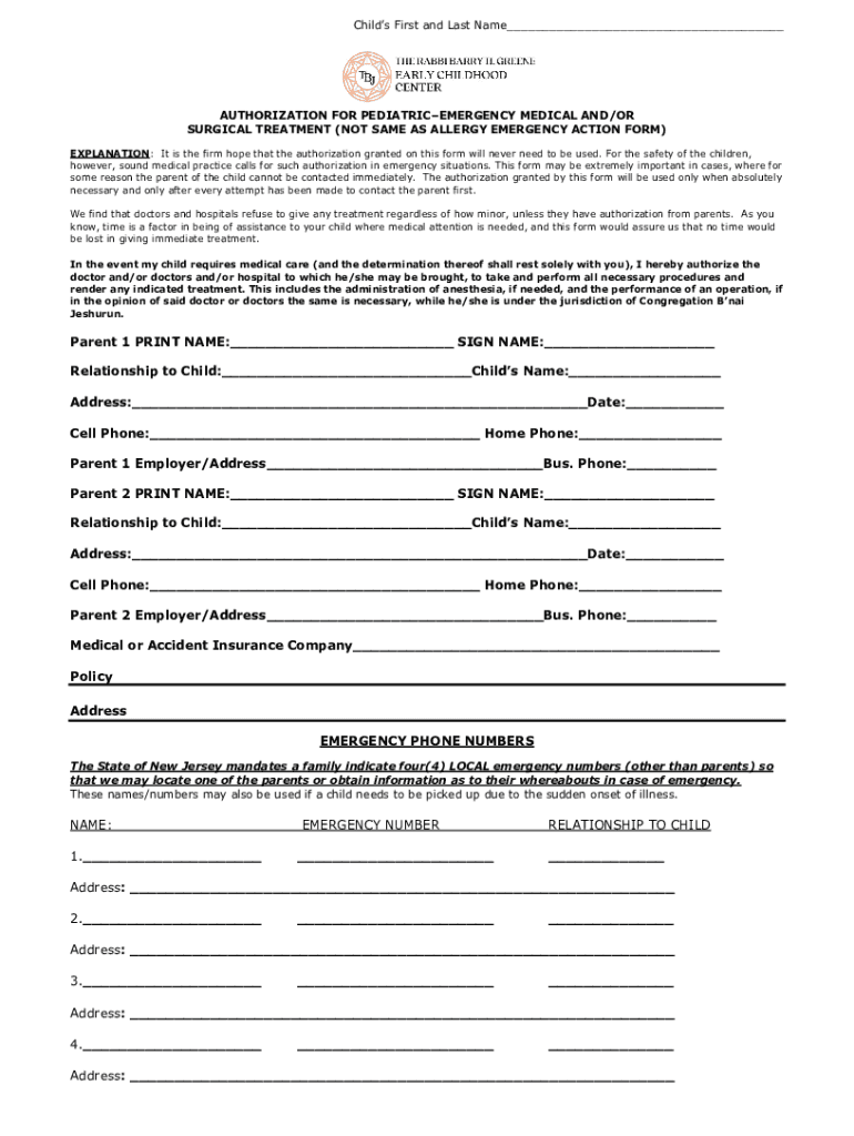 Fillable Online accommodations request: severe allergy packet Fax Email Print - pdfFiller