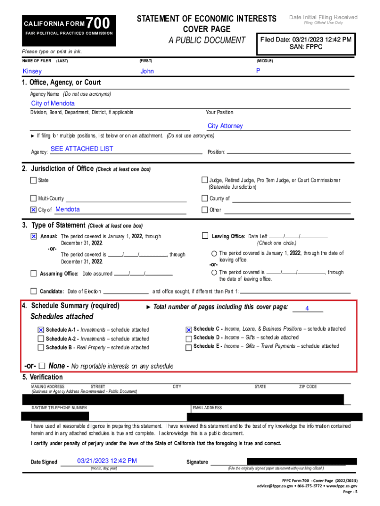 Fillable Online fact sheet on completing statement of economic ...