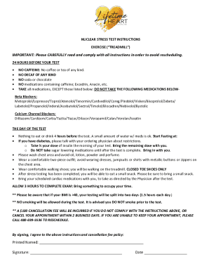 Fillable Online Please CAREFULLY read and comply with all instructions ...