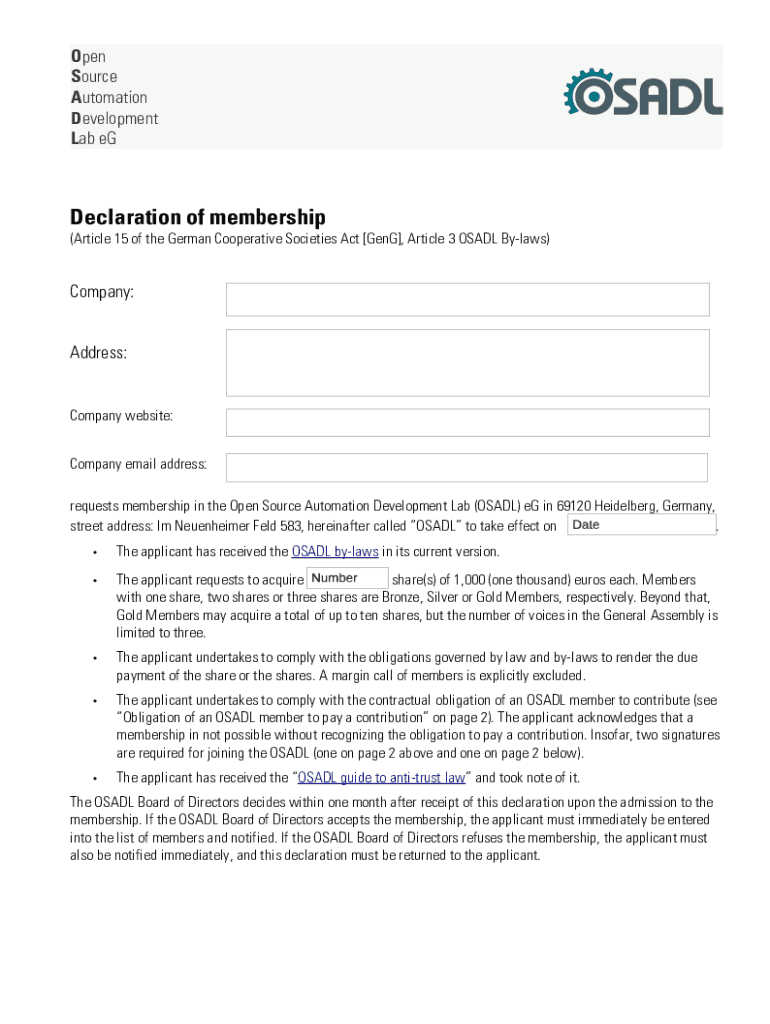 Fillable Online Open Source Automation Development Lab Osadl Eg Fax Email Print Pdffiller