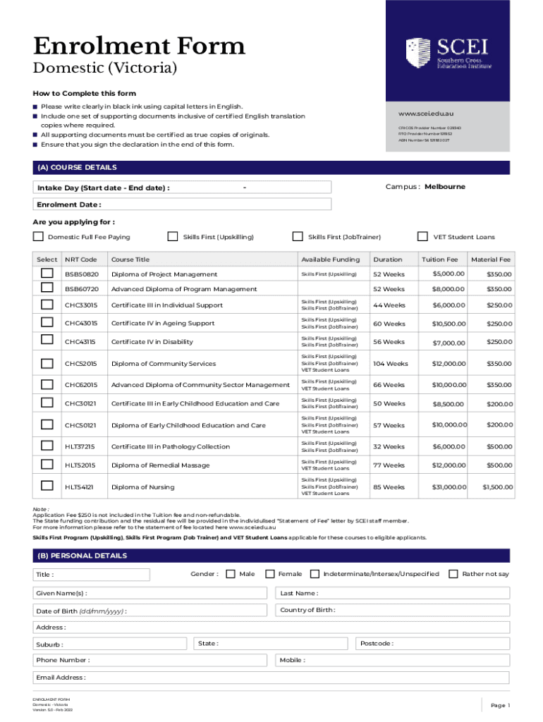 Fillable Online Complete this application form in full using BLOCK ...