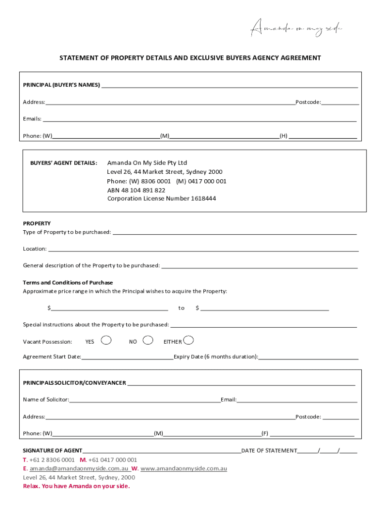 Fillable Online How to fill out the Exclusive Buyer Agency Agreement - YouTube Fax Email Print ...