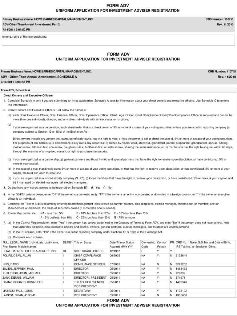 Fillable Online Broker Dealer Change Request Form Fax Email Print ...